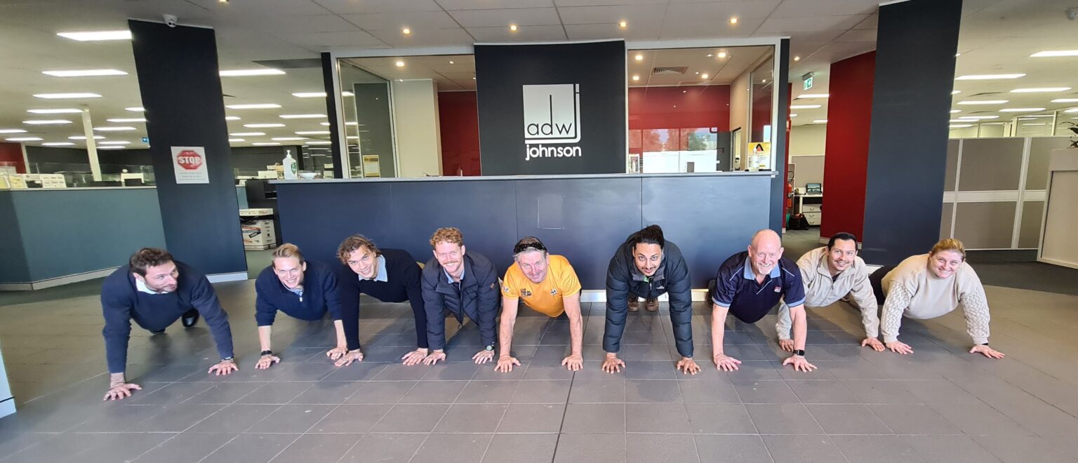 Push-Up Challenge - ADW Johnson